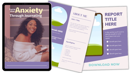 Done For You Blog Series And Marketing Kit Coping With Anxiety Through Your Essential Toolbox 