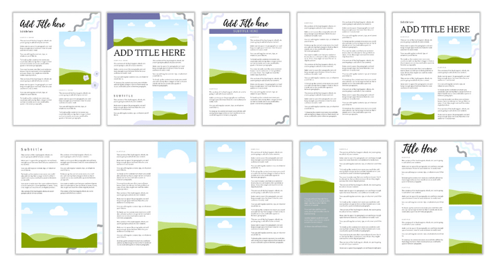 CANVA TEMPLATE TOOLKIT: POSITIVE ASPIRATION – Your Essential Toolbox